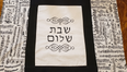 Musical Score embroidered Challah Cover