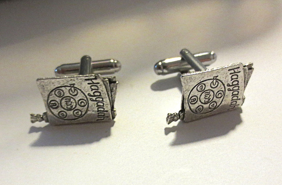 Cufflinks Sterling silver plated charms and components
